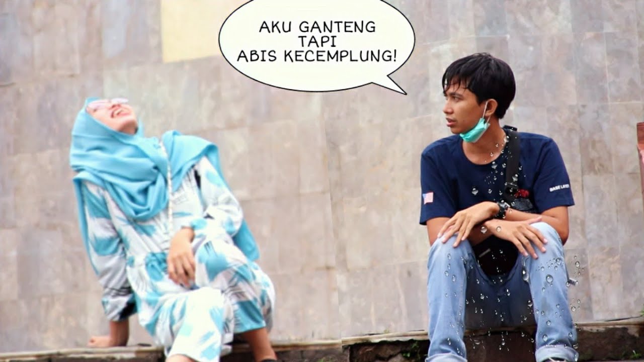 AKU GANTENG TAPI ABIS KECEMPLUNG HAHAHA - YouTube