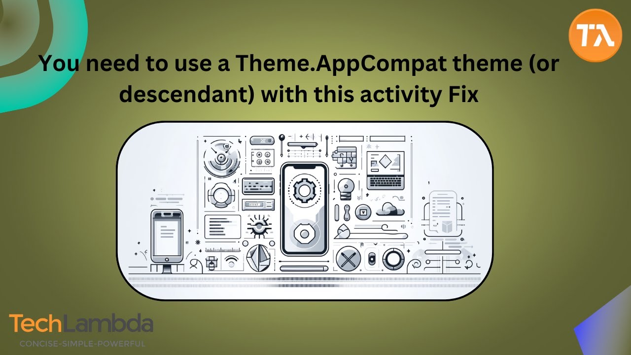 Quick Fix for Theme.AppCompat Errors in Your Android App - YouTube
