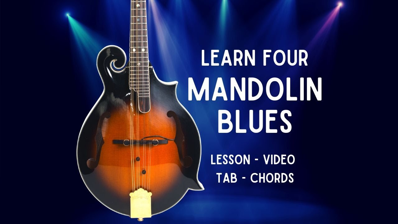 Learn 4 Mandolin Blues Songs - Tab, Chords, Notes - Play Along - YouTube