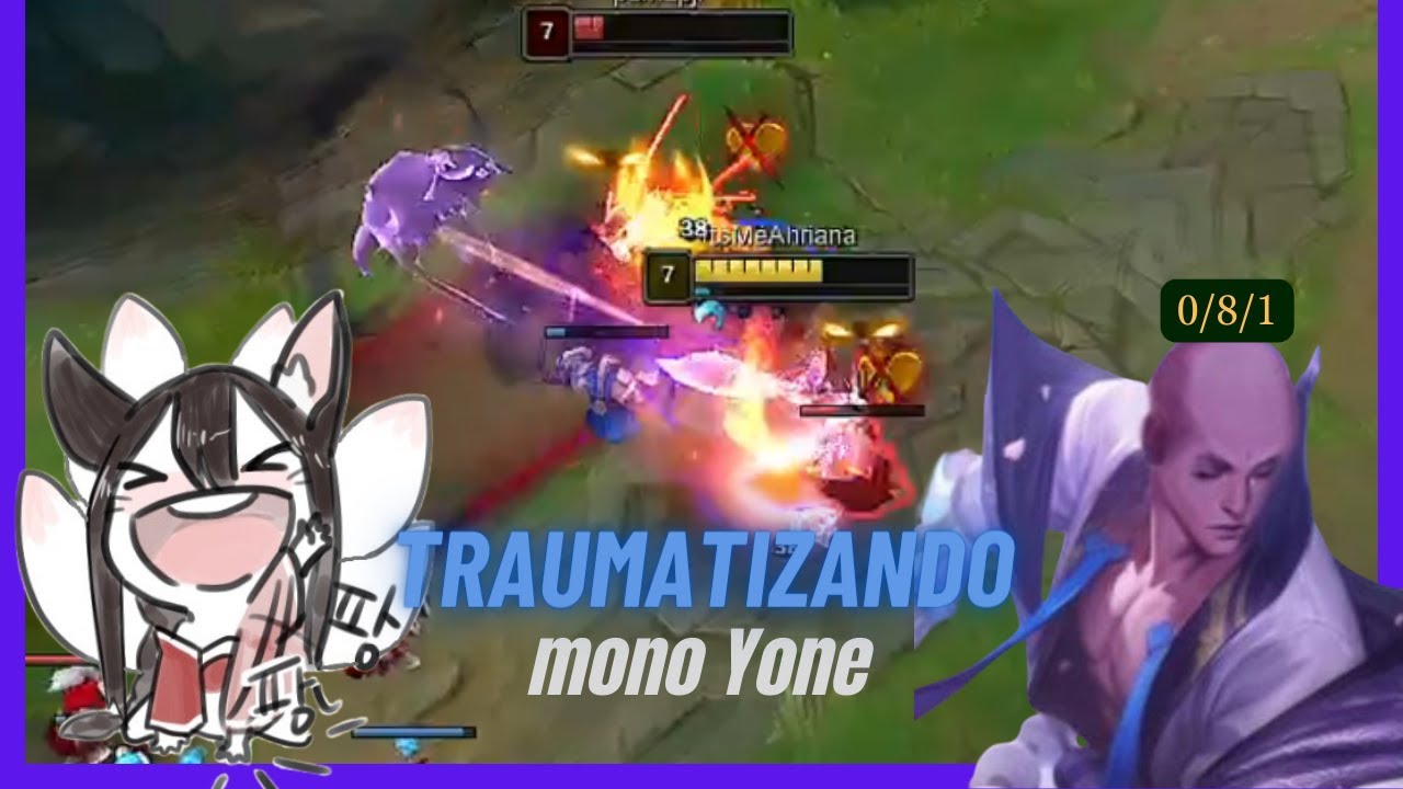 Esse Yone vai dar perma ban Ahri daqui pra frente - YouTube
