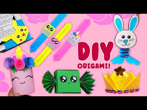 DIY 🥰 increíbles manualidades de papel 💖 COOL PAPER CRAFTS - Origami - YouTube