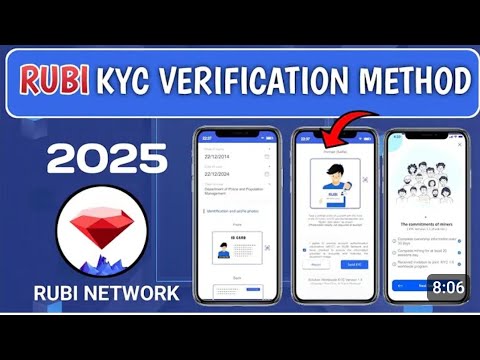 How to complete rubi kyc|Rubi network kyc method|Rubi network kyc proses|Rubi network|minding ...