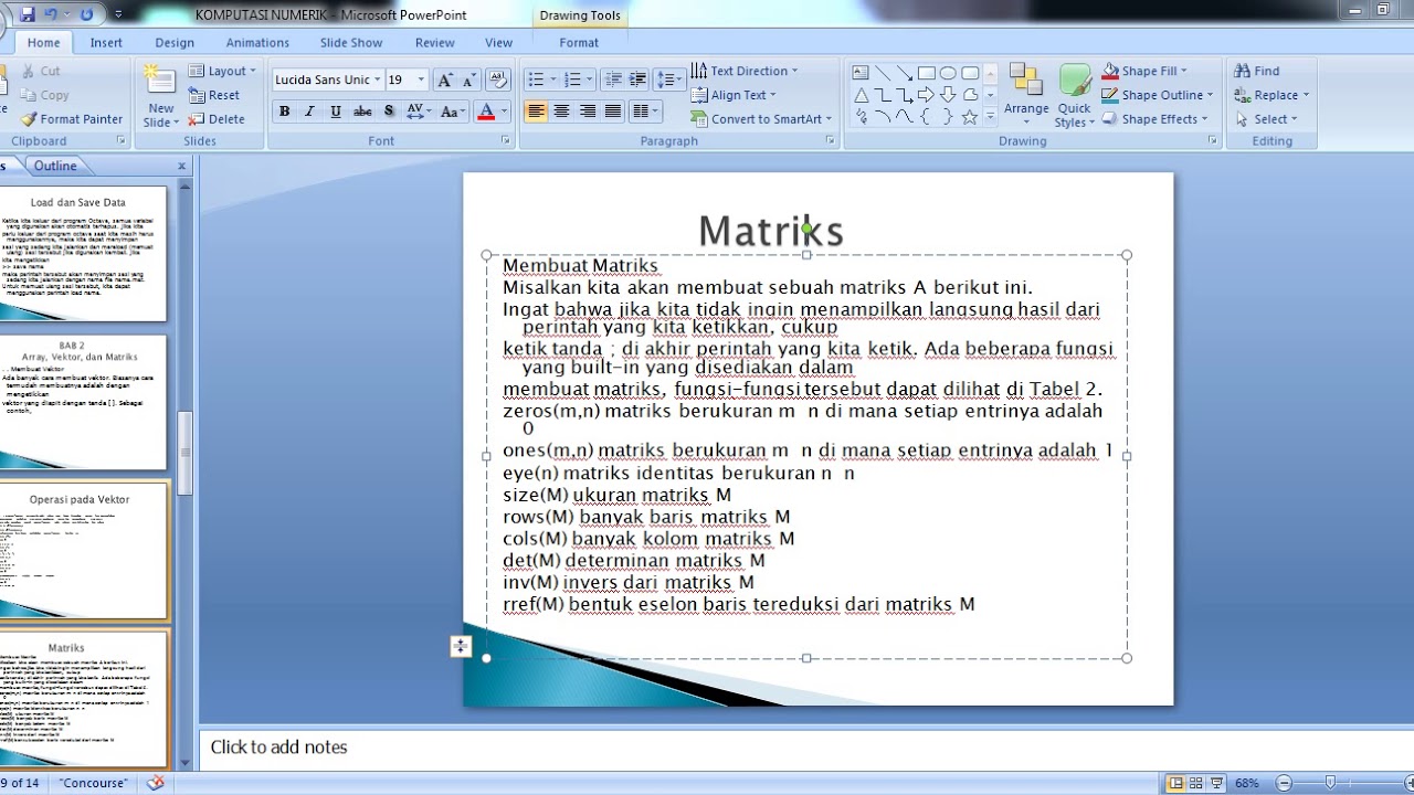 TUTORIAL KOMPUTASI NUMERIK MENGGUNAKAN OCTAVE - YouTube