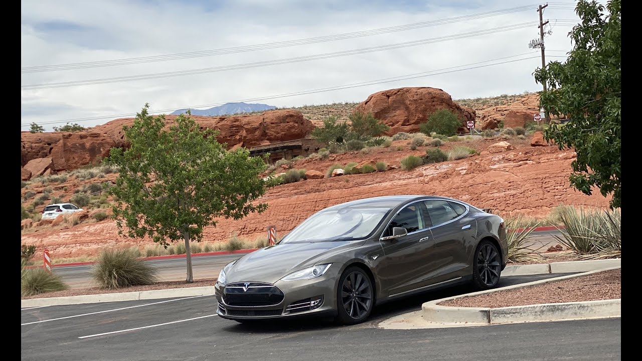 Desert Escape Road Trip - Tesla Model S - YouTube
