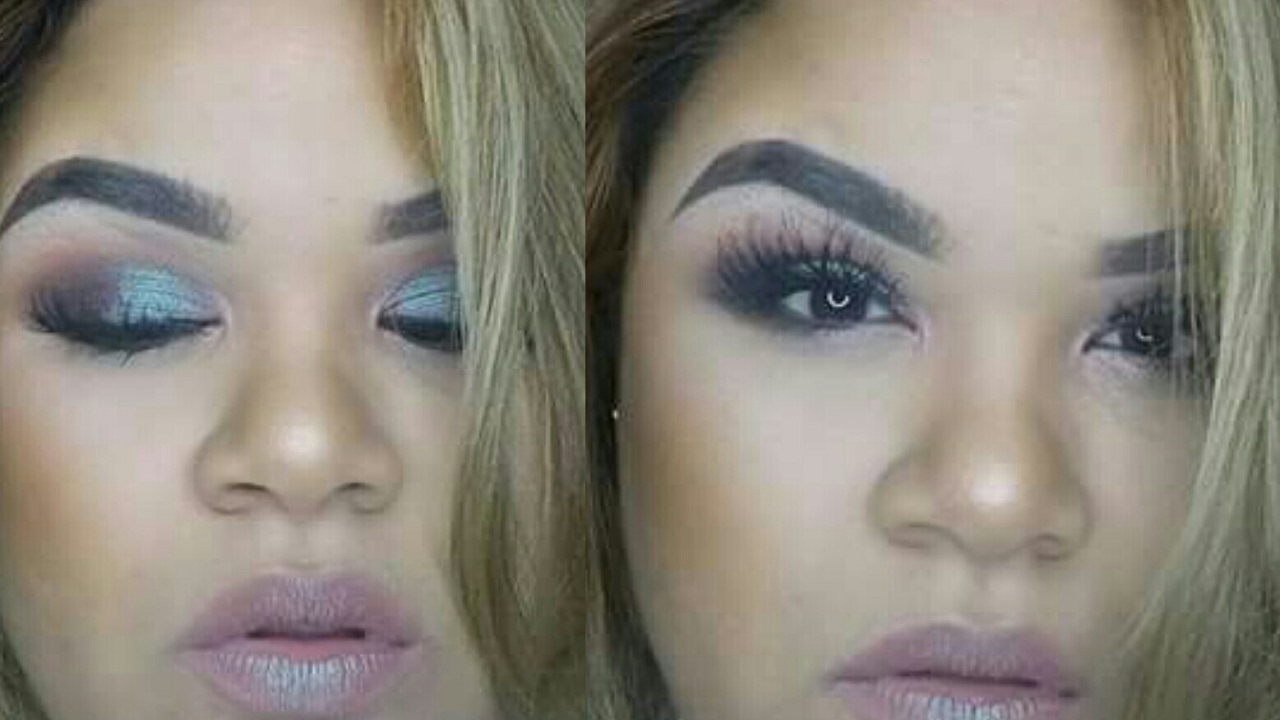 AQUA MAKEUP LOOK | PRIMER ANIVERSARIO!! - YouTube