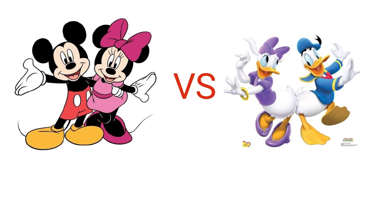 mugen Mickey mouse/Minnie mouse vs Donald duck/Daisy duck - YouTube