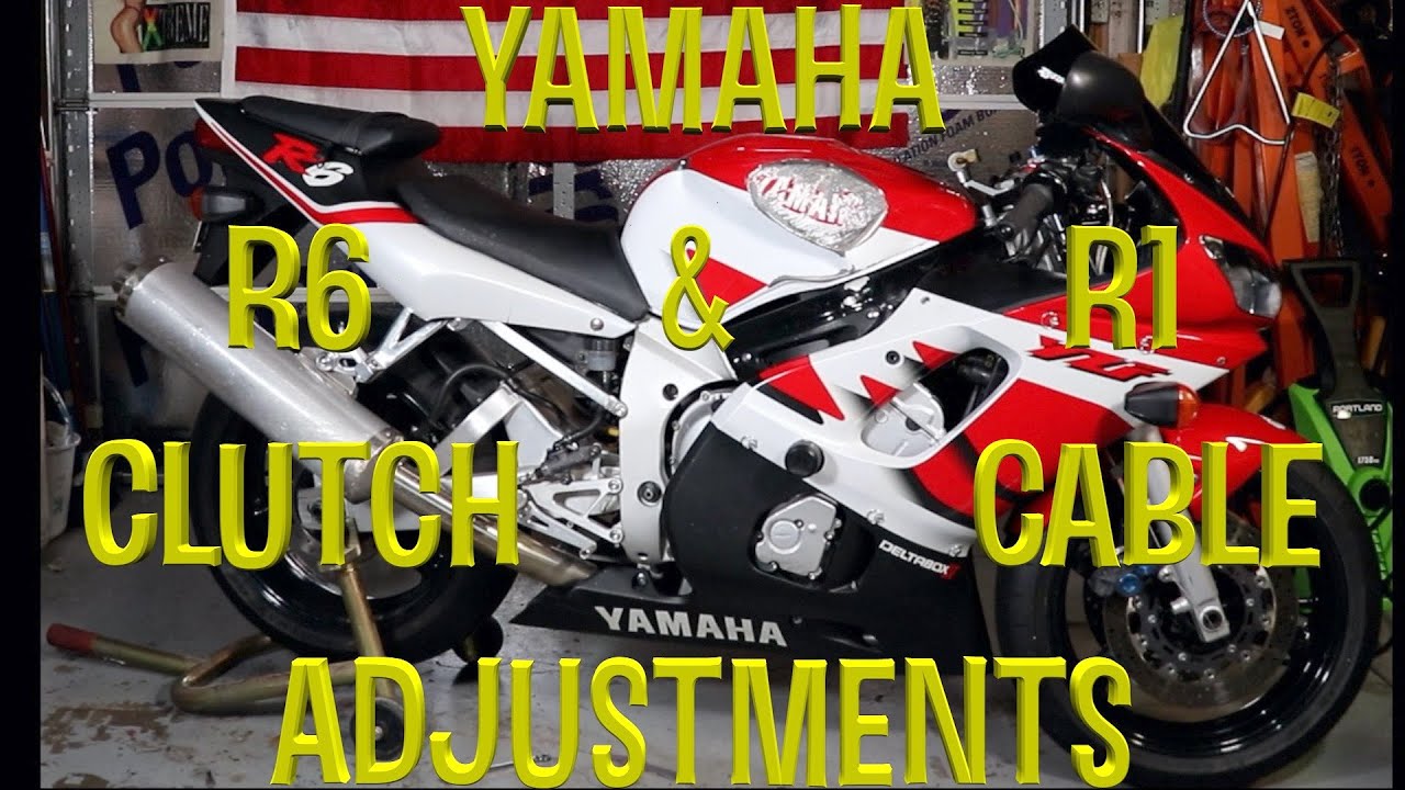 Yamaha R6 & R1 Clutch Cable Adjustments HD 1080p - YouTube