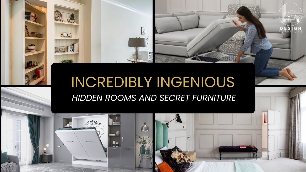 INCREDIBLY INGENIOUS Hidden Rooms & Secret Furniture | Design Furniture ...