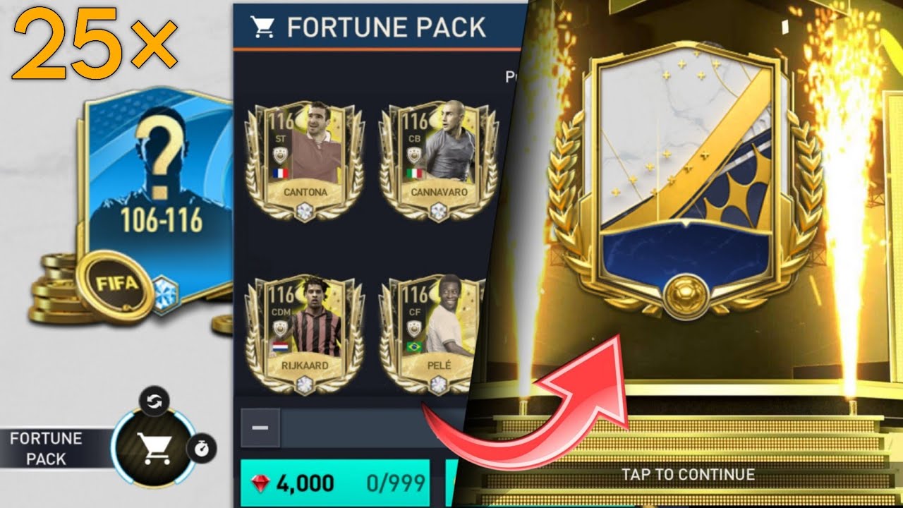 Opening 25× FORTUNE PACKS 🤯 | Are these packs WORTH IT ? - YouTube