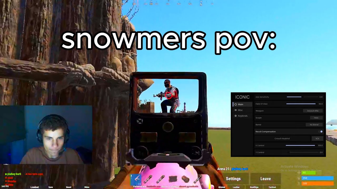 scripting isnt cheating | Rust Montage - YouTube