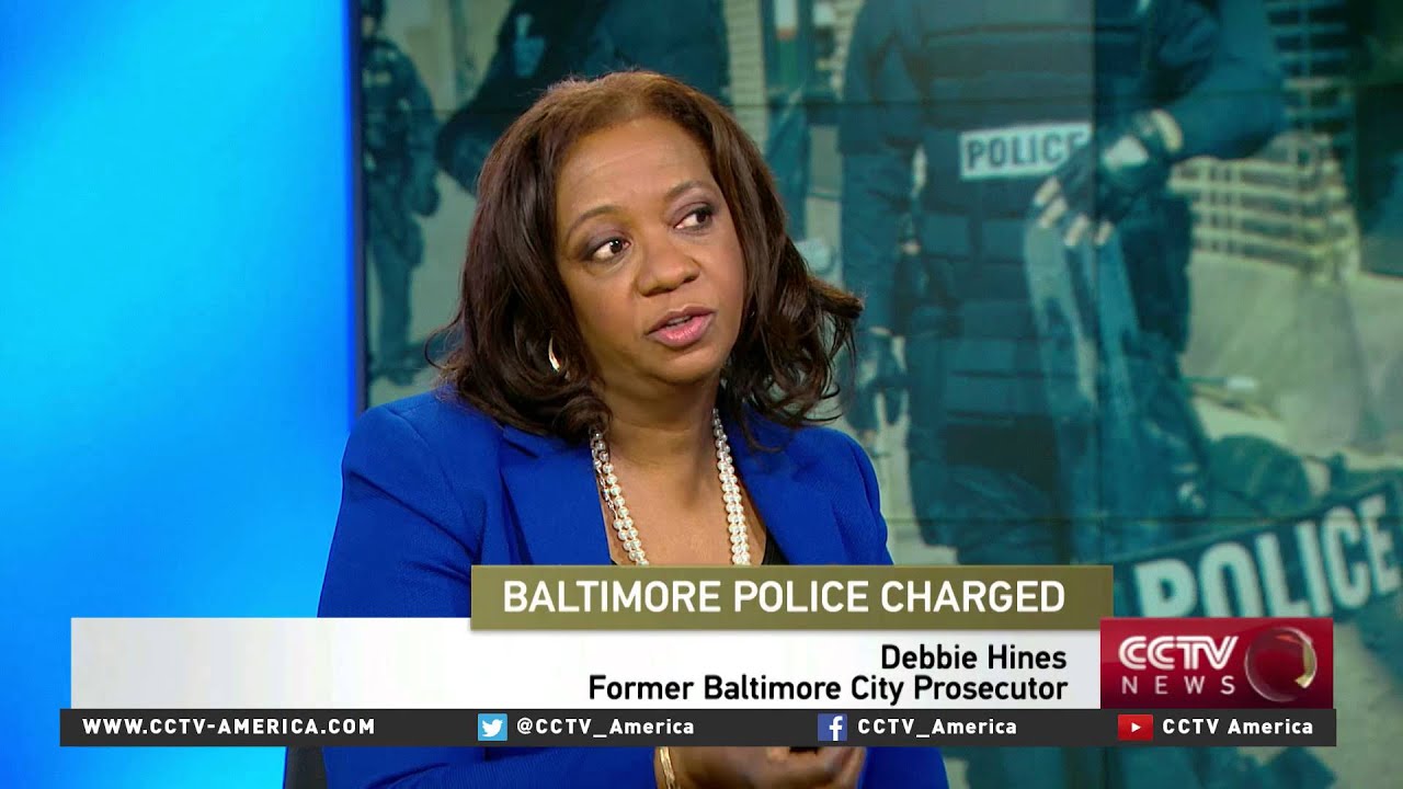 Legal analyst Debbie Hines discusses charges in Freddie Gray case - YouTube