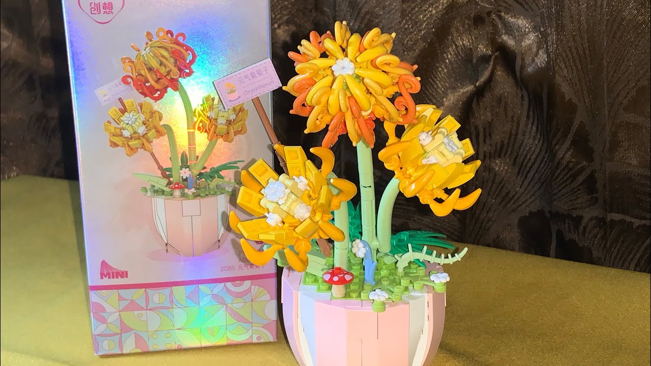 Lego KKV Flower 🌷 | ASMR and Making Lego - YouTube