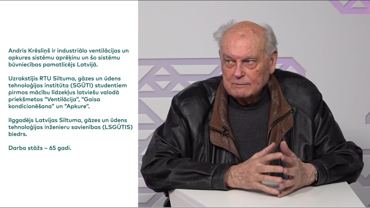 Intervijas ar mūsu spilgtām personībām: profesors Dr. habil. sc. ing ...