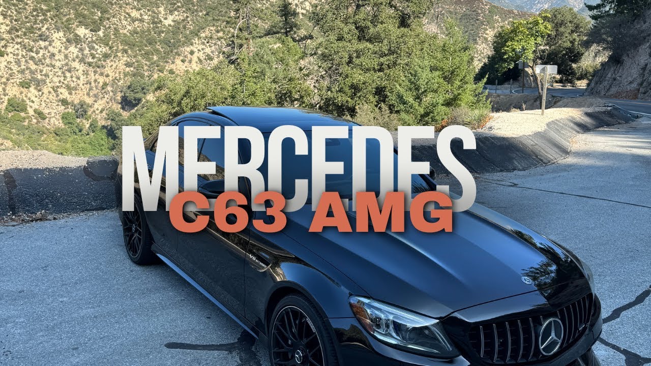 LAST V8 MERCEDES C63 AMG *DOWNSHIFTS AND REDLINES* - YouTube
