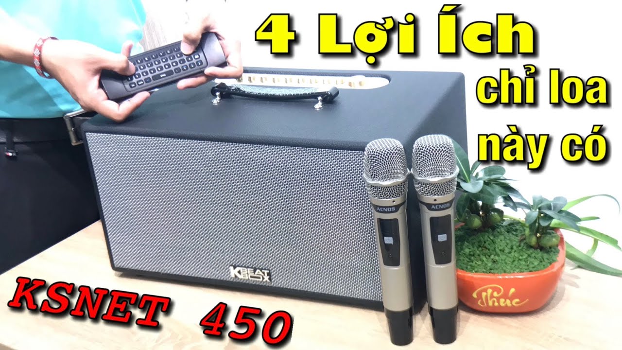 4 Tính Năng ĐẶC BIỆT chỉ Loa Karaoke AcNos KSNET 450 MỚI CÓ - YouTube