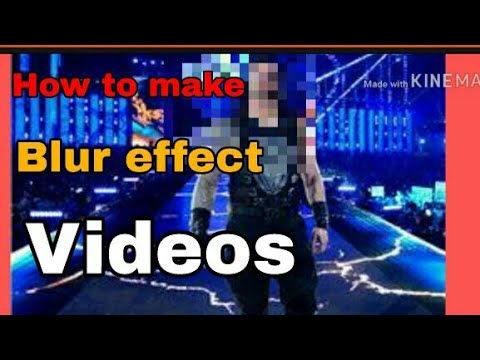 How to make blur effect in android by technical - YouTube
