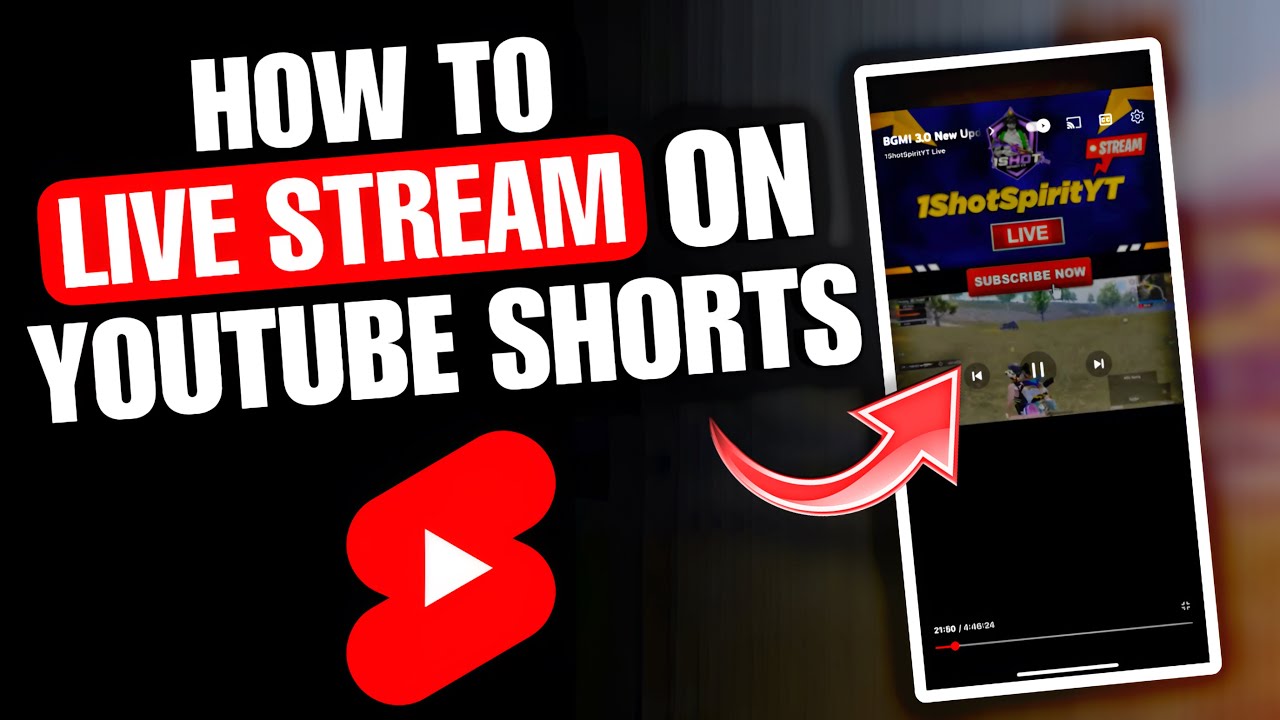How to VERTICAL Live Stream on Youtube Shorts Feed | Vertical Live ...