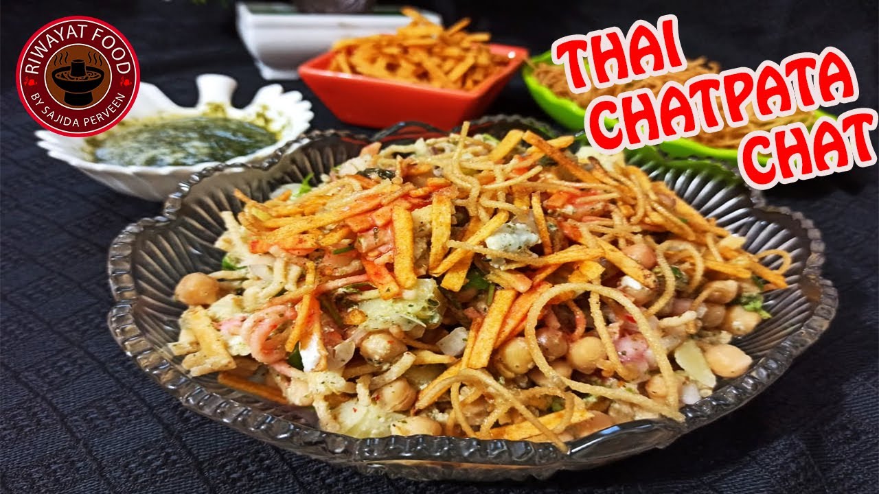 Thai Chatpata Chaat | Tasty Chana Chaat Recipe - YouTube