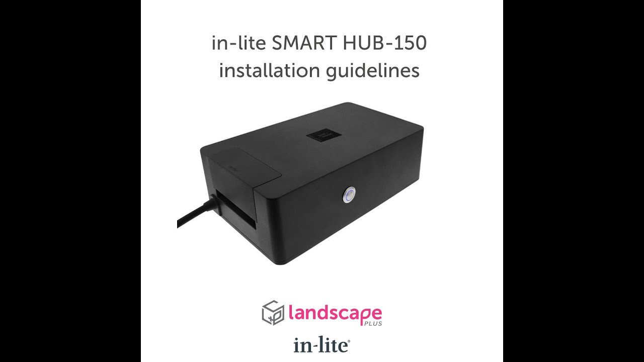 in-lite SMART HUB-150 set up overview - YouTube