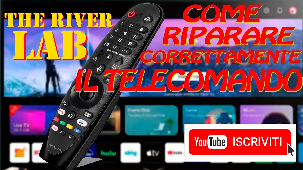 038 RIPARARE il TELECOMANDO FACILMENTE - YouTube
