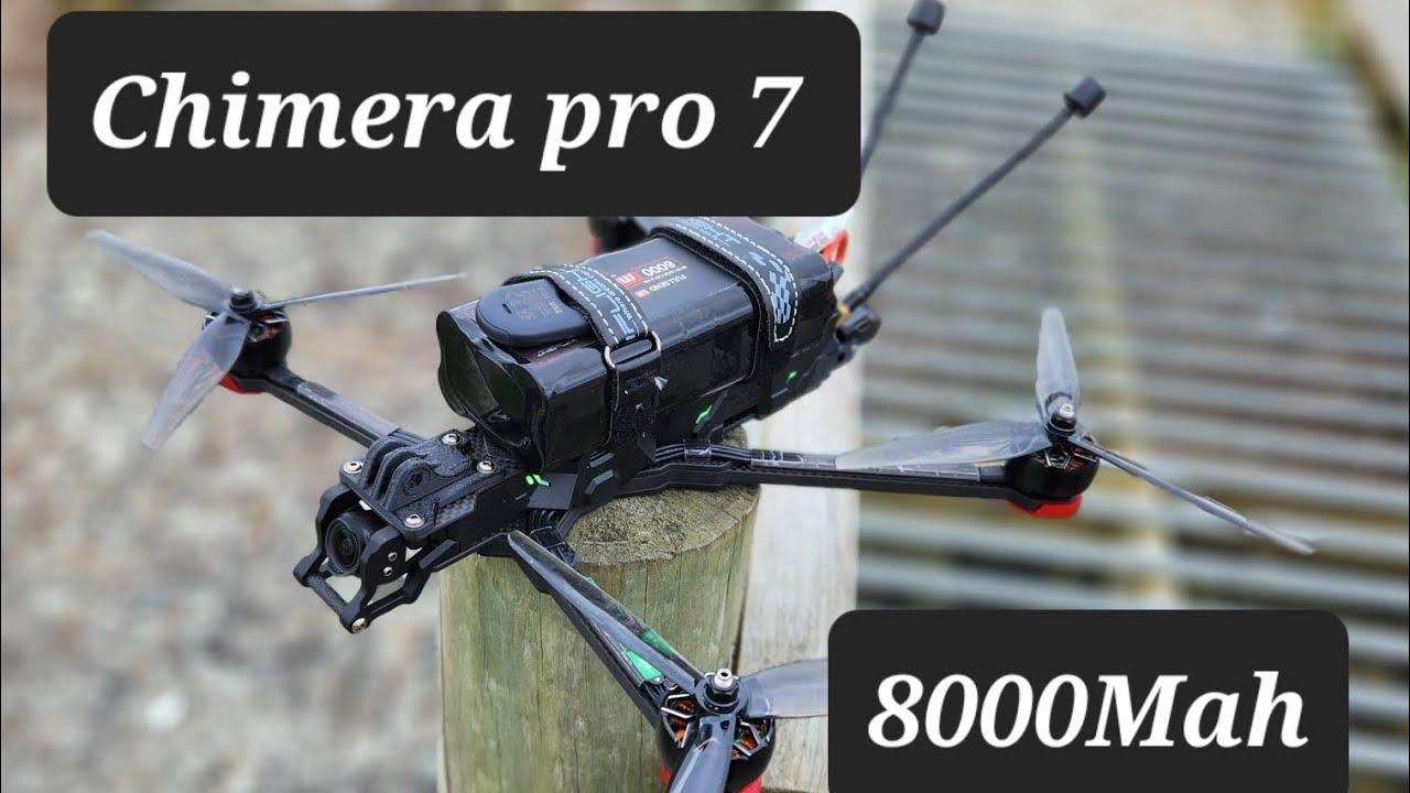 Iflight Chimera 7 Pro 8000mah Li-Ion, no gopro - YouTube
