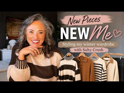 Building My Winter Wardrobe After 50 | Styling New Salty Crush Pieces | Life After 50