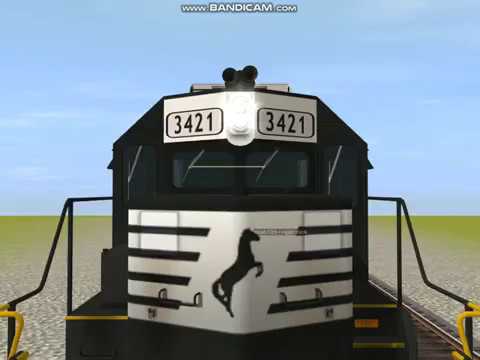 (Trainz DLC Reviews) Today: SPORBUST's NS EMD SD40-2 {EX Conrail} - YouTube