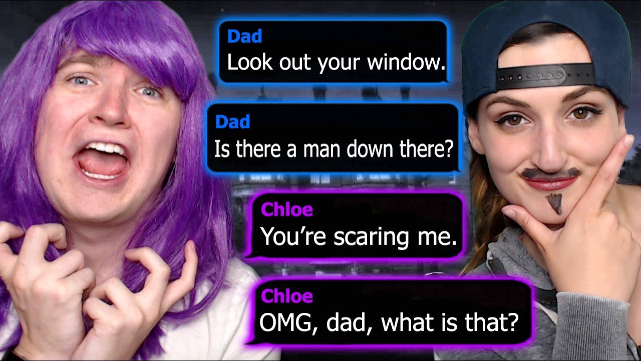 FUNNIEST GENDER SWAP ROLEPLAY EVER | The Watcher Text Story (Part 1 ...