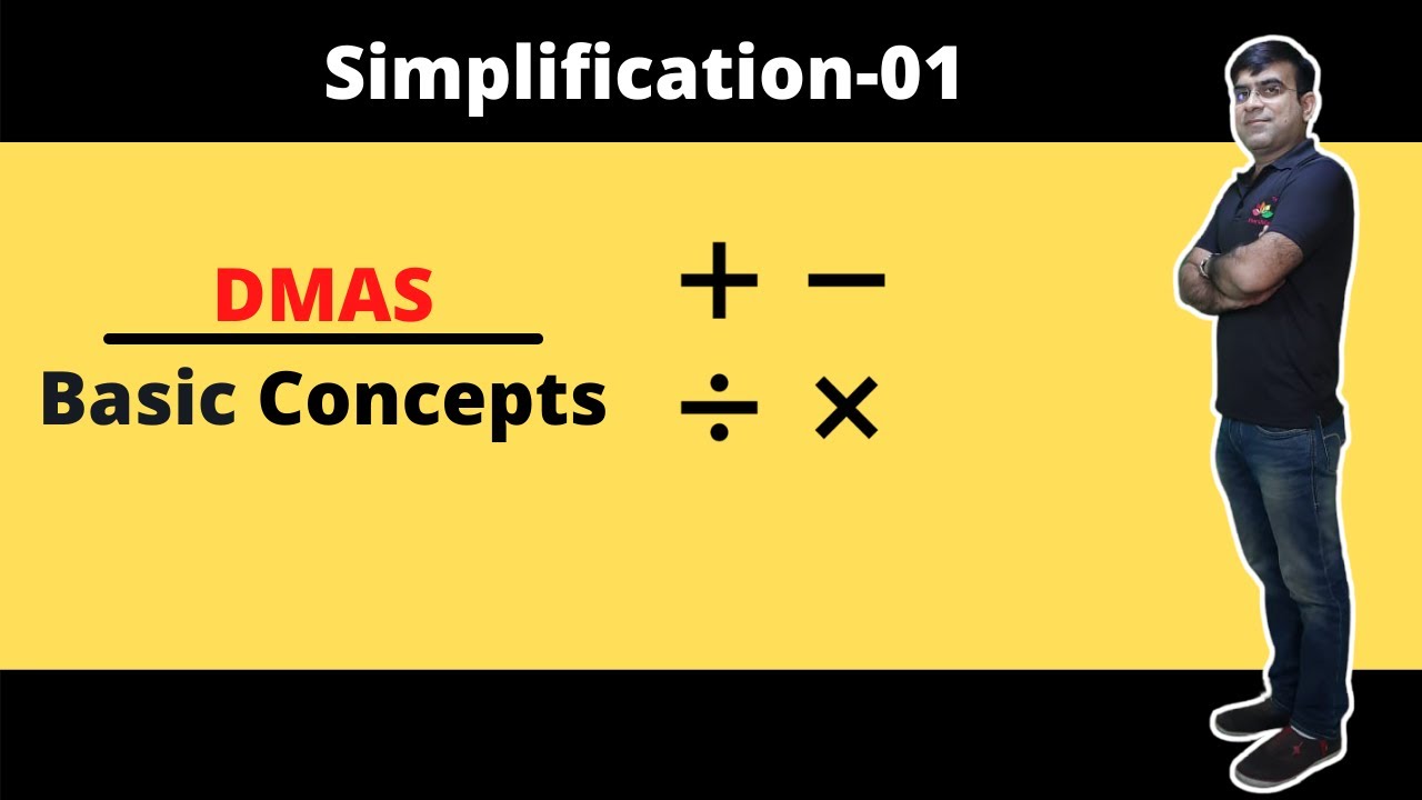 Simplification 01 (Concept of DMAS for Class4,5) - YouTube