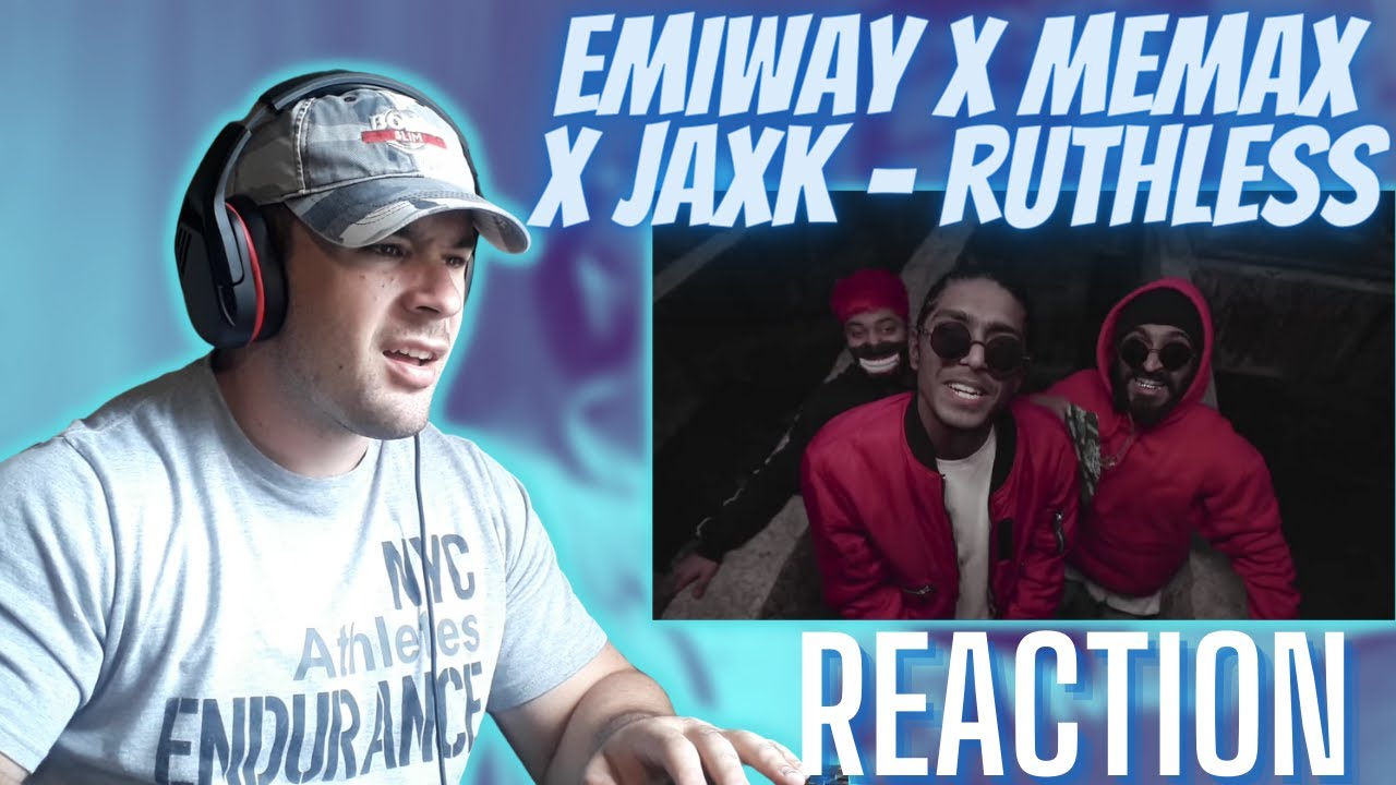EMIWAY X MEMAX X JAXK - RUTHLESS (REACTION) - YouTube