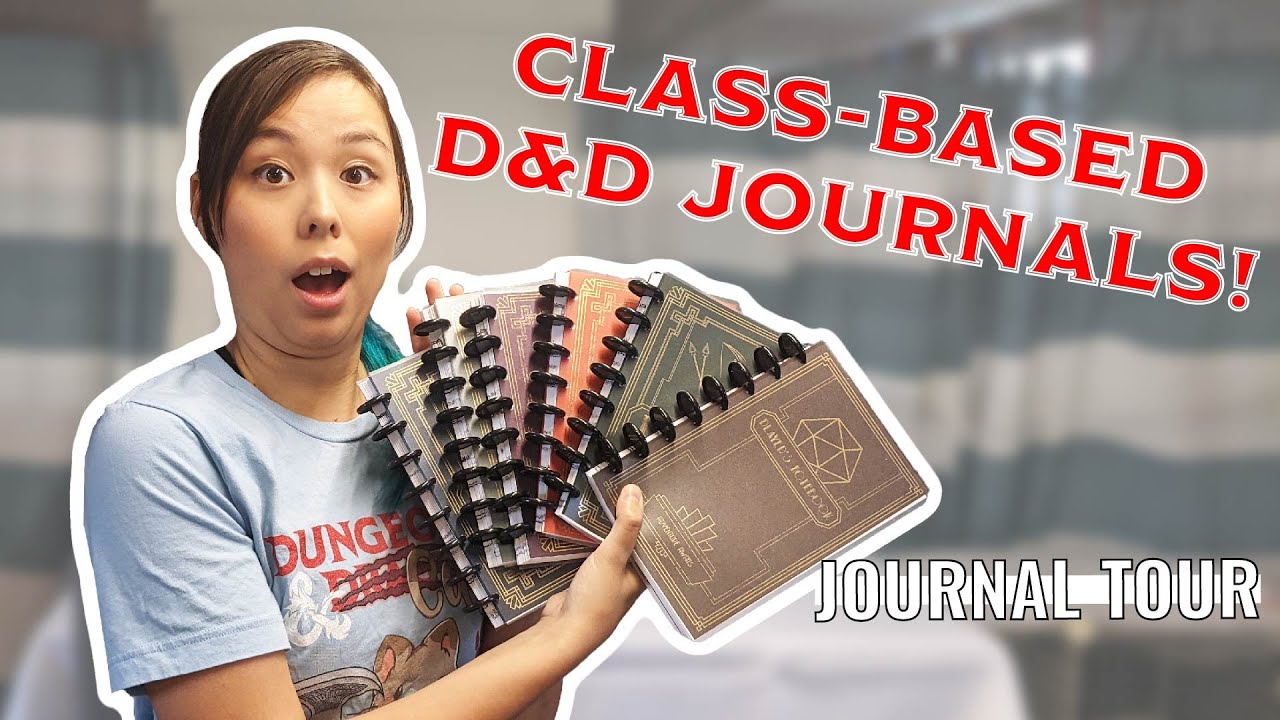 D&D JOURNAL TOUR! | Class-based Dungeons and Dragons Notebooks - YouTube
