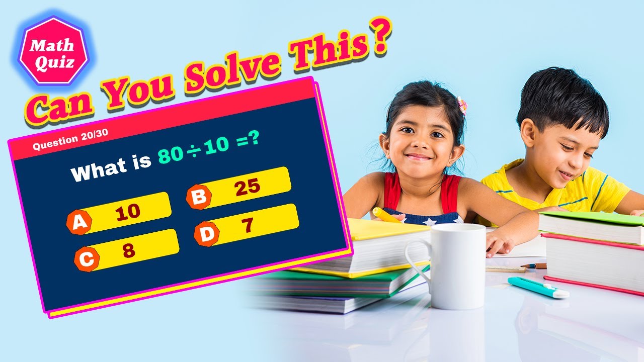 Math Quiz | Math Quiz for kids | #kidslearning #kidsmaths - YouTube