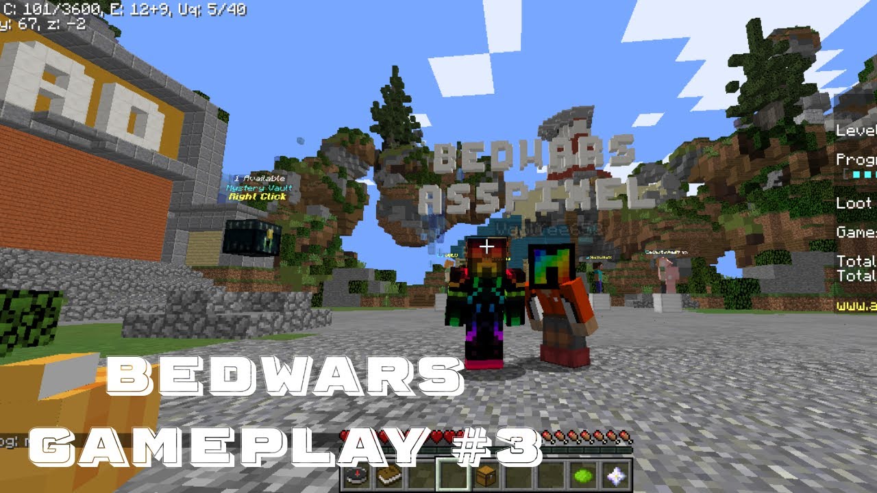Minecraft: Bedwars Gameplay #3 - YouTube