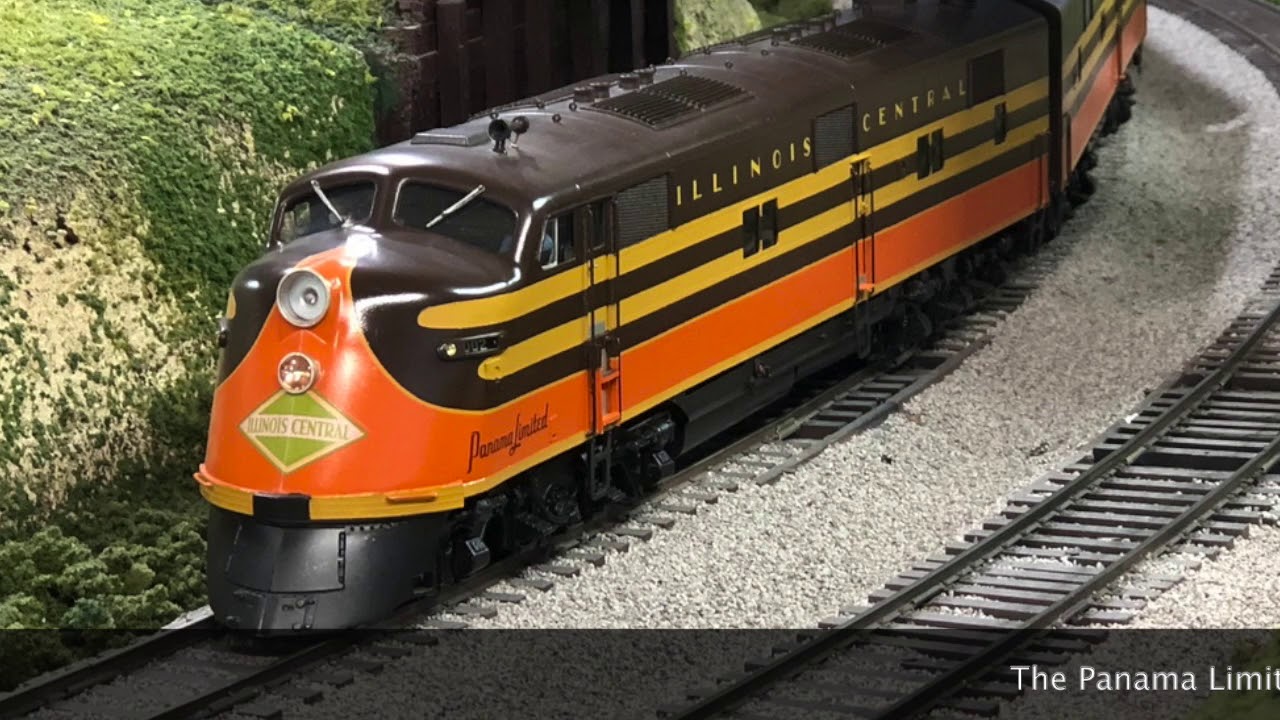 1942 ILLINOIS CENTRAL - PANAMA LIMITED - Rockford O Scalers 2 rail ...