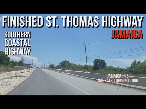 Finished Section St Thomas Highway Jamaica - YouTube