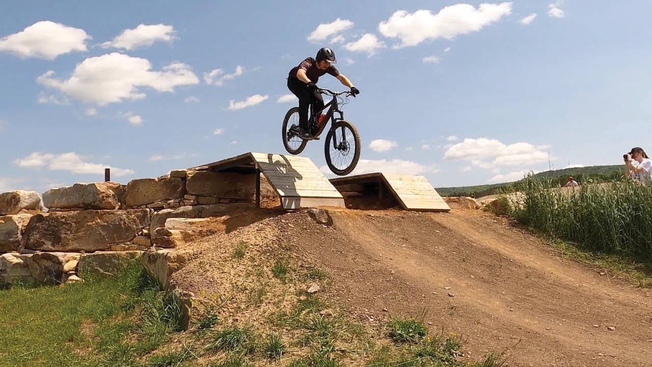 Harvest Fields Bike Park GRAND OPENING! - Boalsburg, PA - YouTube