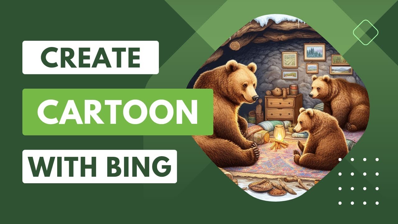 Create Cartoons With Bing - YouTube