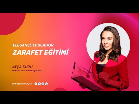Ayça KURU ile Zarafet Eğitimi | Eğitim Tanıtımı