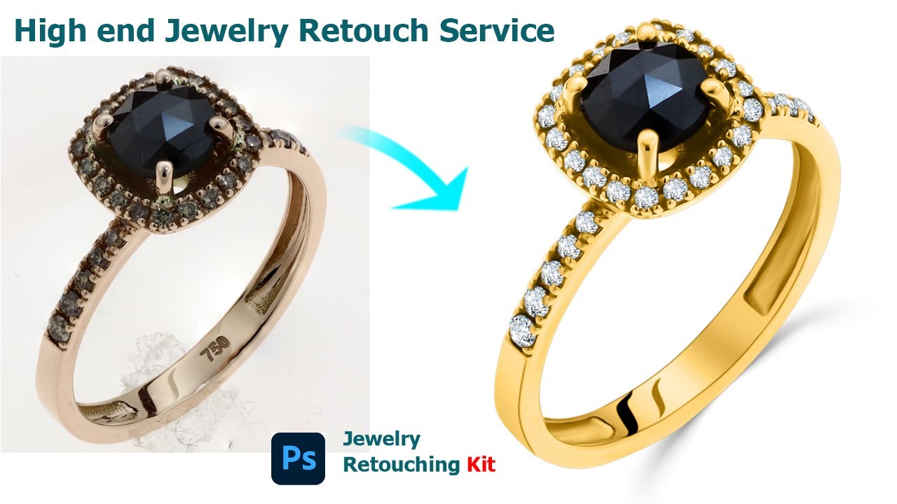 Best High End Jewelry Retouch in Photoshop | Jewelry Retouching ...