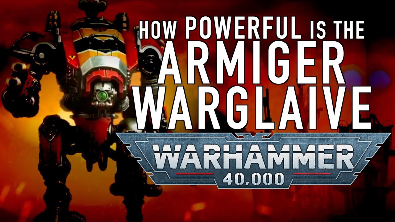 40 Facts and Lore on the Imperial Knights Armiger Warglaive in ...