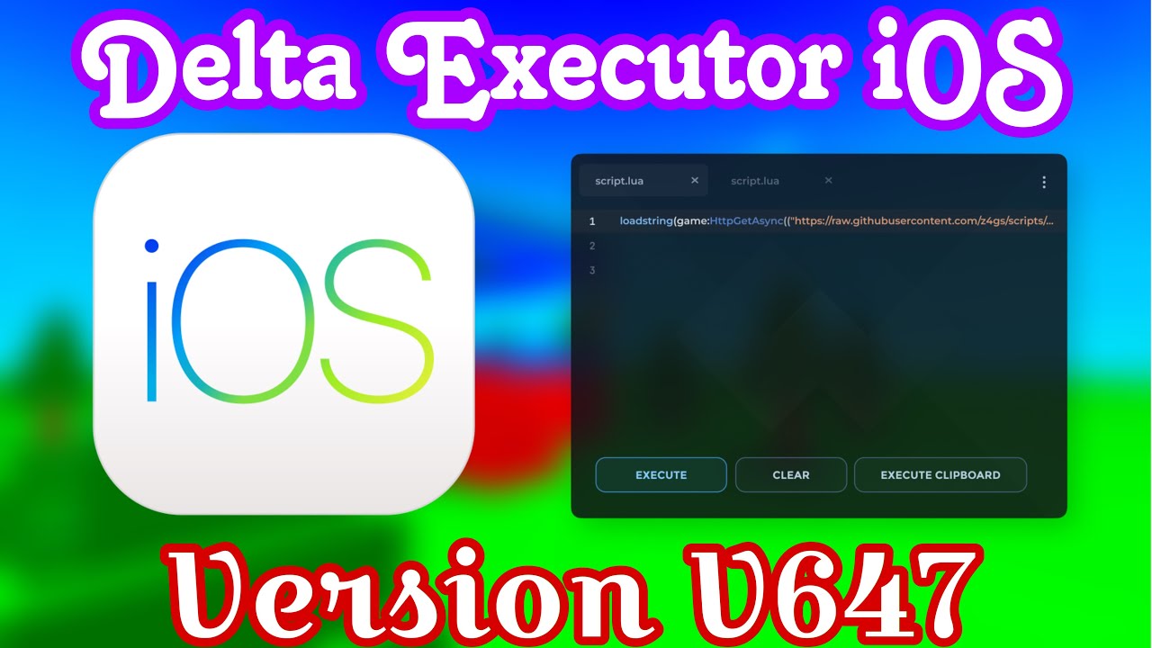 (iOS) Delta Executor Mobile Latest Version 647 Release For IPhone,Ipad ...