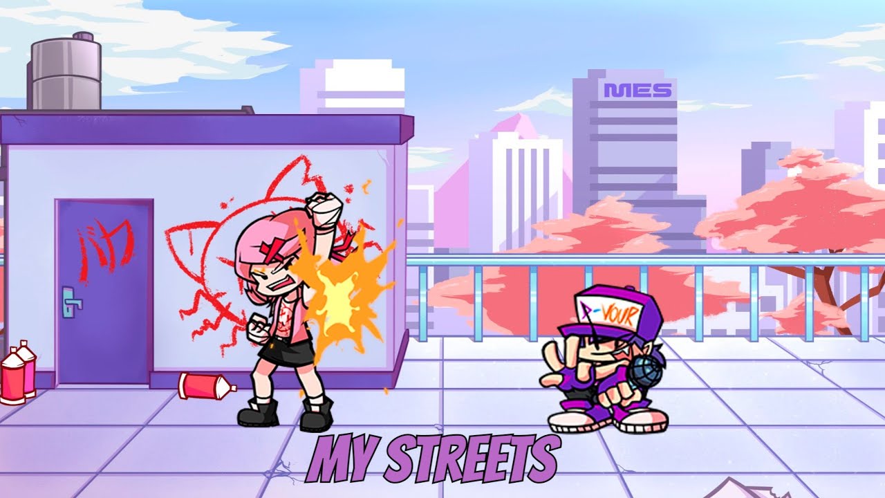 Friday Night Funkin' - My Streets (Doki Doki Takeover X D-Sides OneShot ...