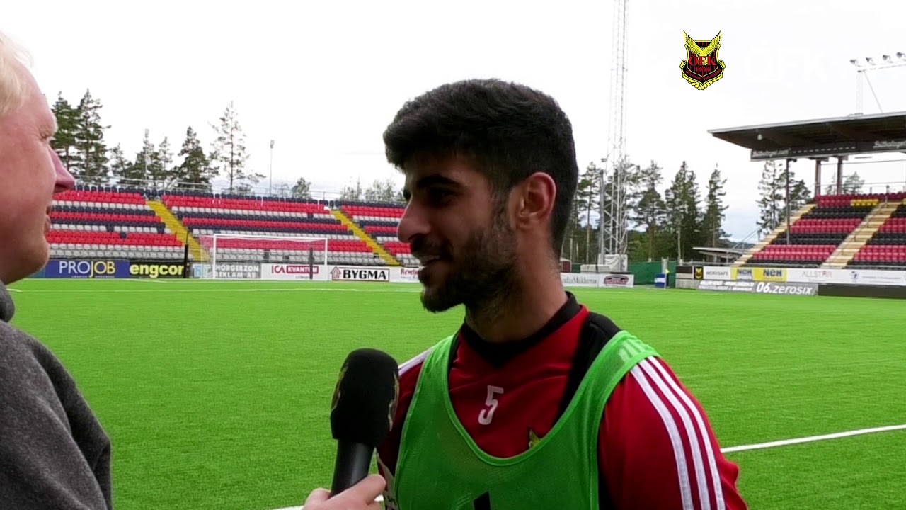 Rewan Amin ser fram emot matchen mellan ÖFK och IFK Göteborg som spelas ...