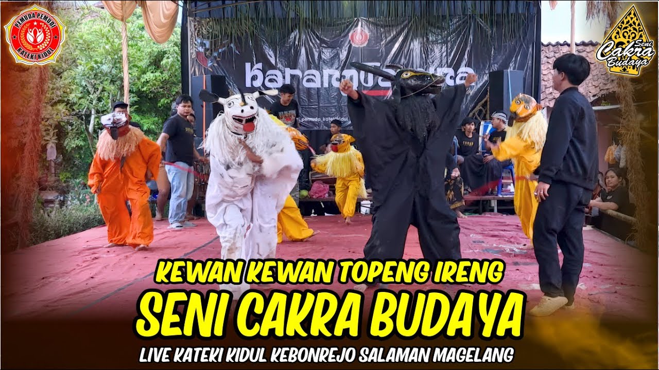 KEWAN KEWAN TOPENG IRENG SENI CAKRA BUDAYA LIVE KATEKI KIDUL KEBONREJO ...