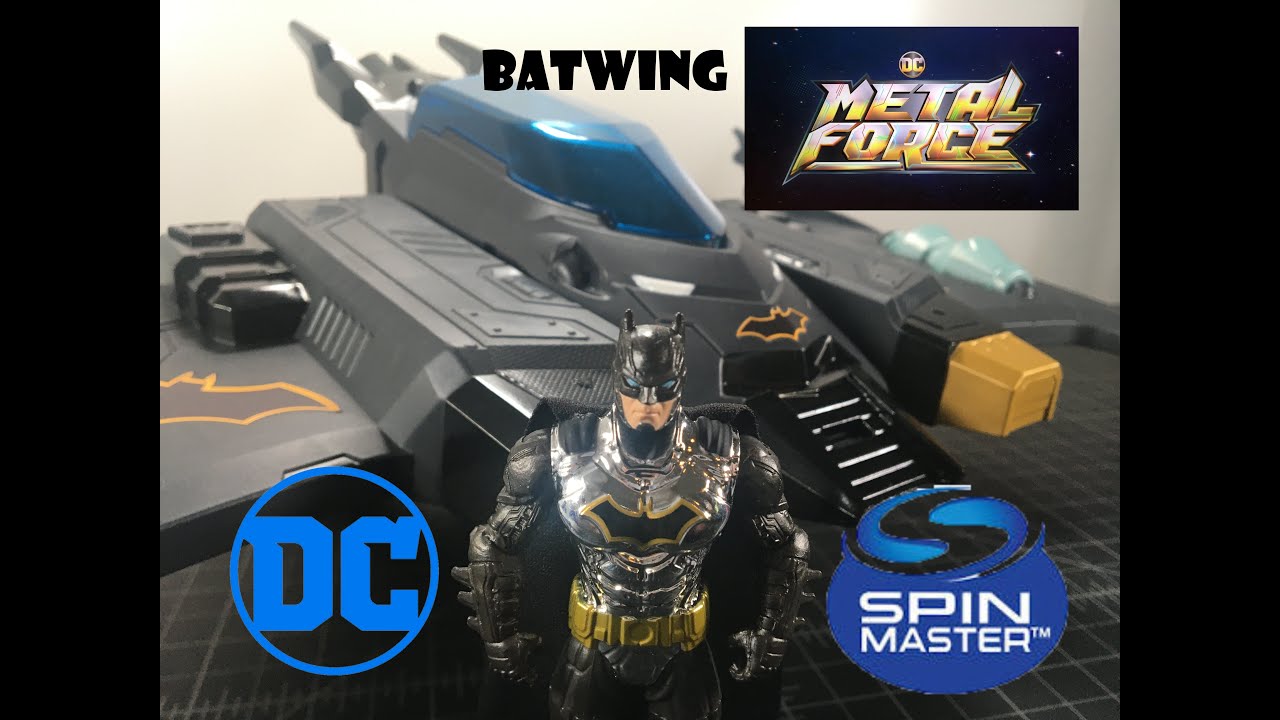 DC Metal Force Transforming Batwing - YouTube
