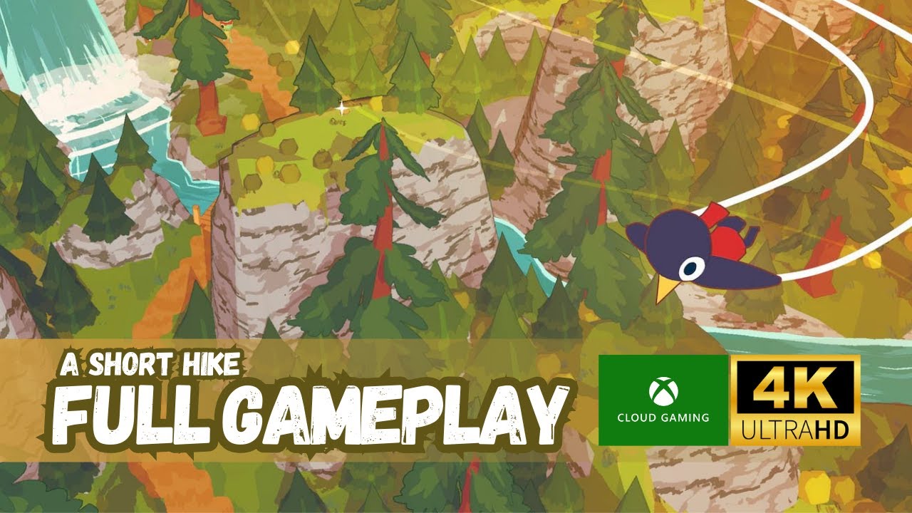 A SHORT HIKE | FULL GAME | WALKTHROUGH GAMEPLAY VIA XCLOUD (XBOX CLOUD ...