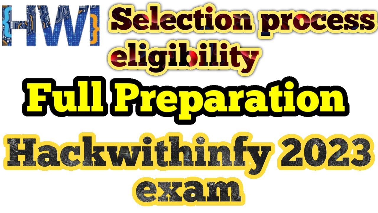 Hackwithinfy 2023 exam | Hackwithinfy preparation 2023 | Hackwithinfy ...