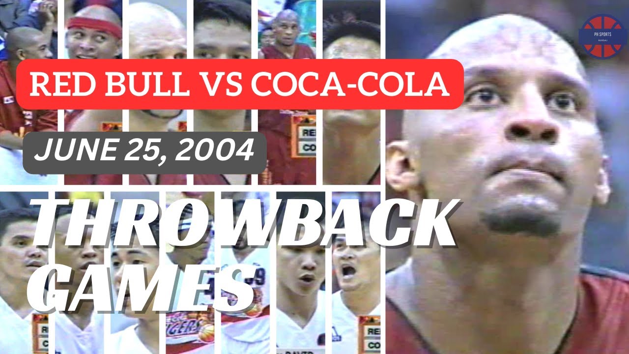 RED BULL VS COCA-COLA | 2004 SEMIFINALS | PBA FIESTA CONFERENCE ...