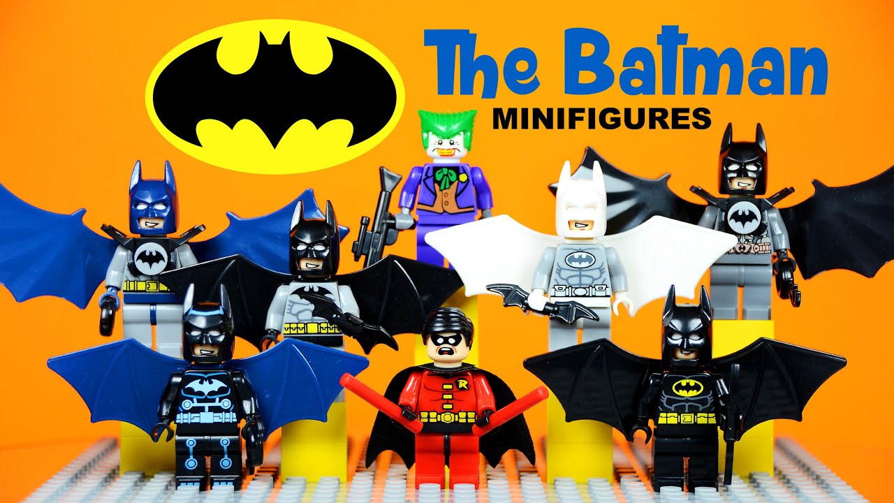 LEGO Batman Gallery of Variants KnockOff Minifigures Robin & Joker ...