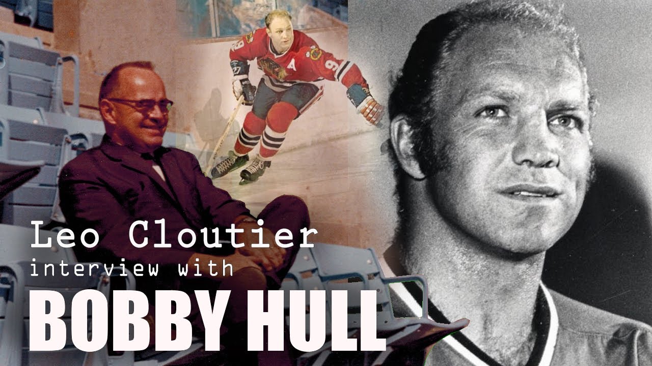 Bobby Hull Interviewed by Leo Cloutier in 1971 - YouTube
